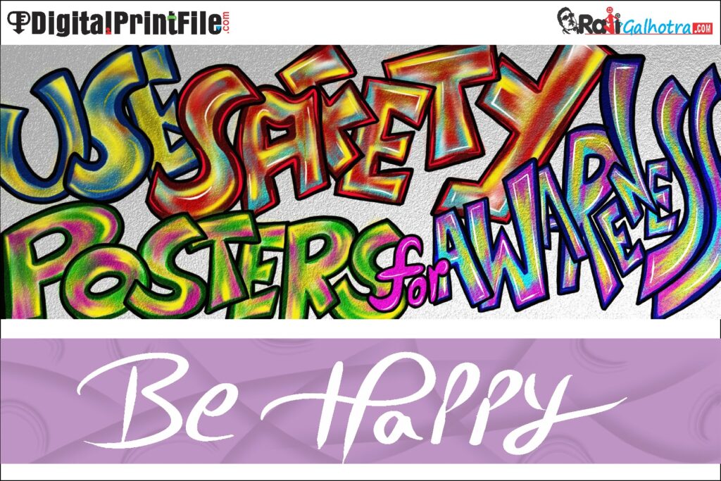 Wall Graffiti Digital Hand Drawing - Digital Print File