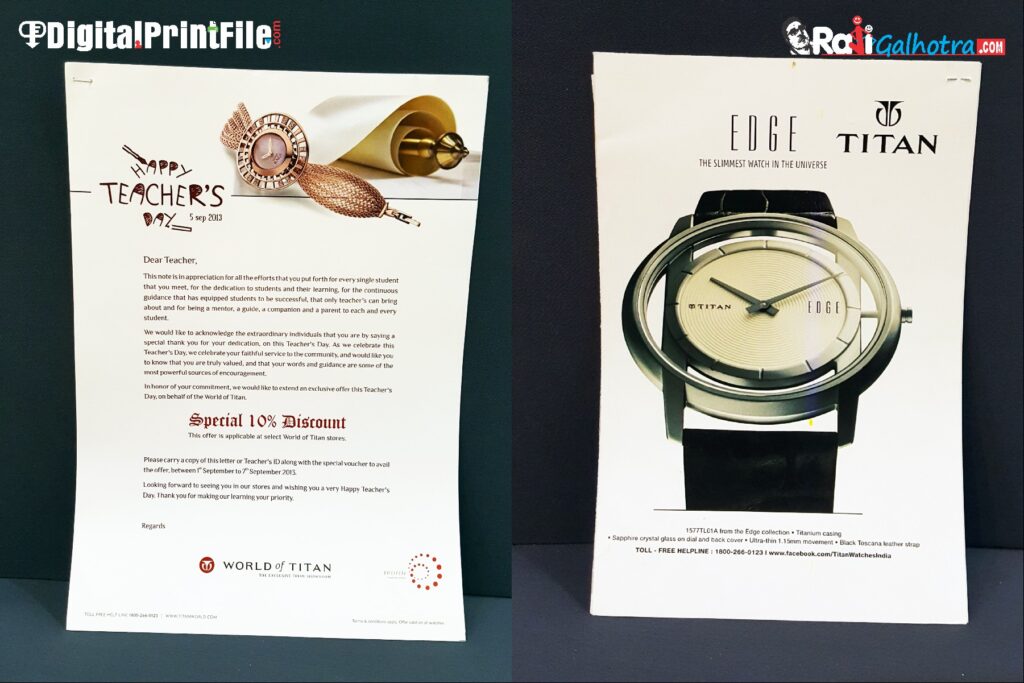Leaflet & Pamphlets Designing - Digital Print File